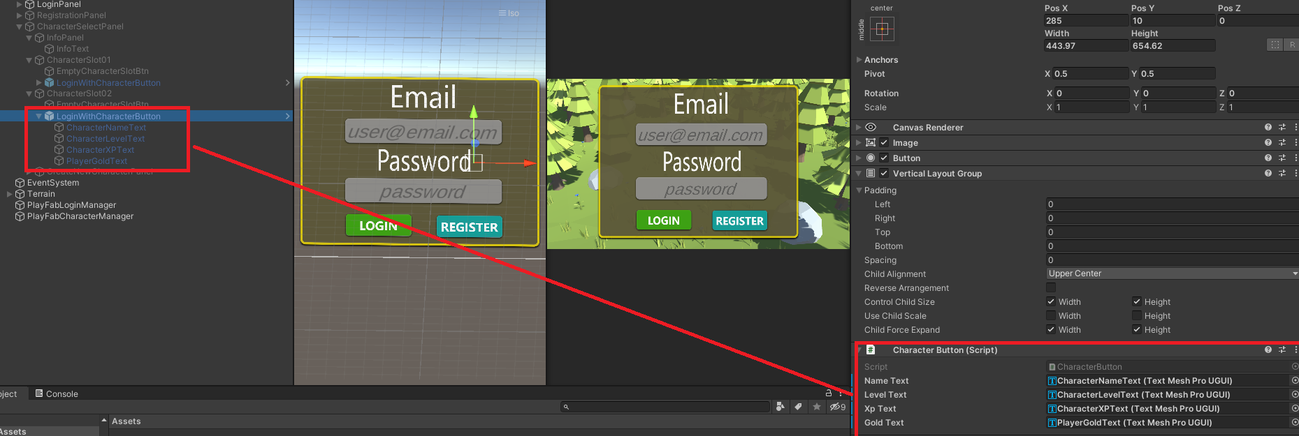 Lets Make An “MMO” (DarkRift 2/Unity/PlayFab) Pt 8: PlayFab Character Creation And Selection ...